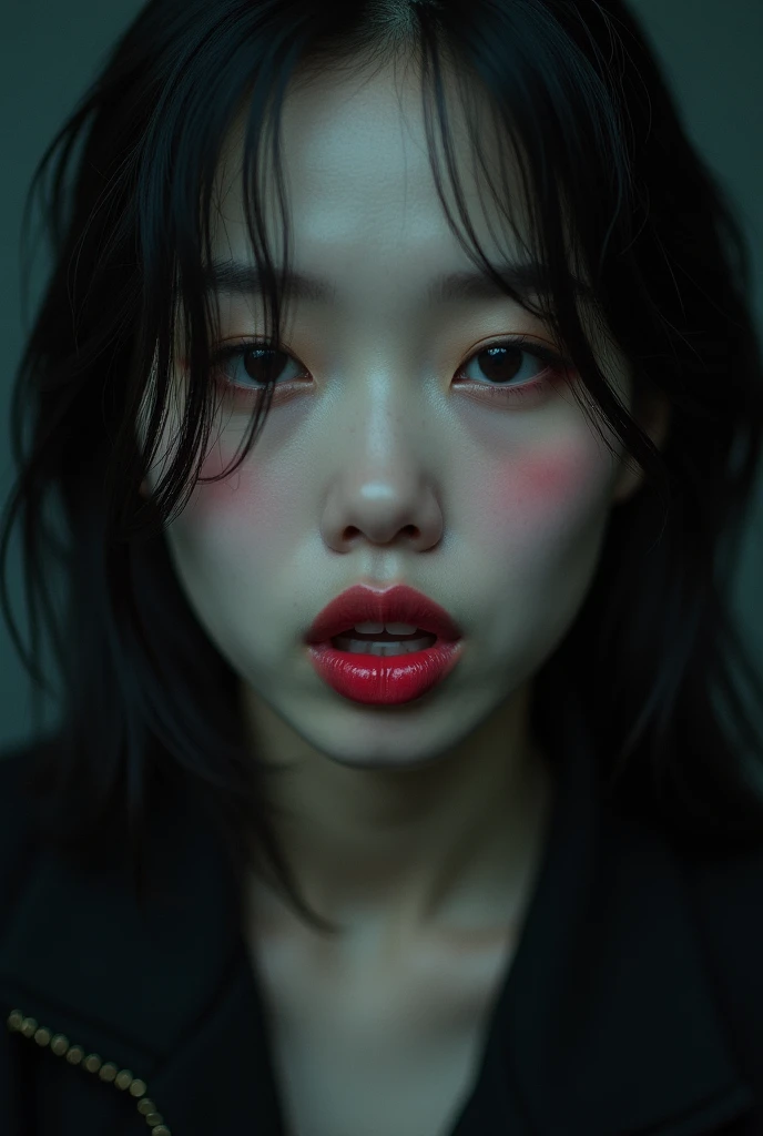 A video of a beautiful Asian girl in close up with the name SAN in ...