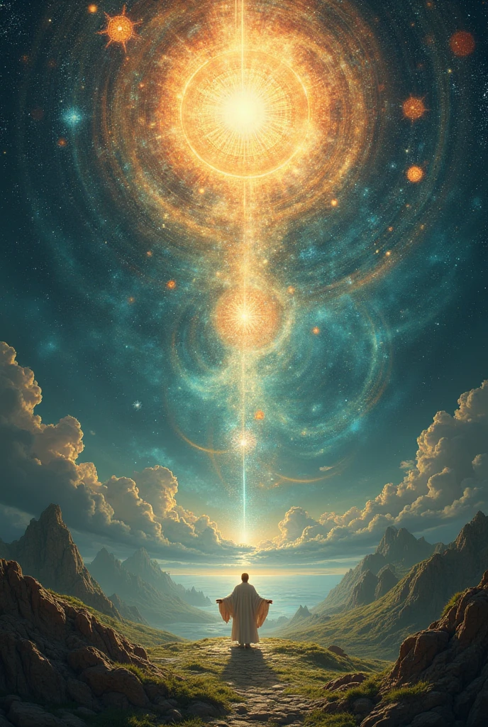 in the beginning , DIOS, in his infinite wisdom , decided to create ...