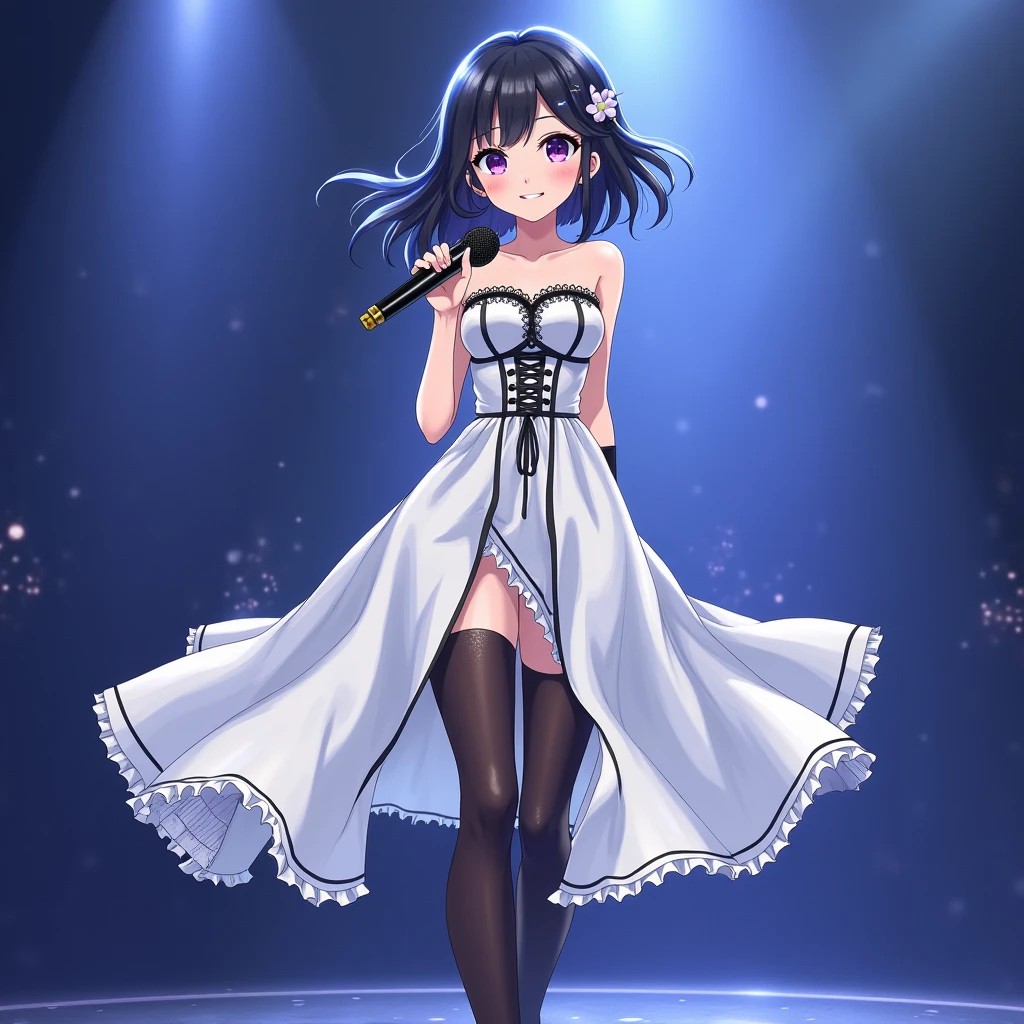 Idoly Pride's Mana Nagase . . captivating look - SeaArt AI