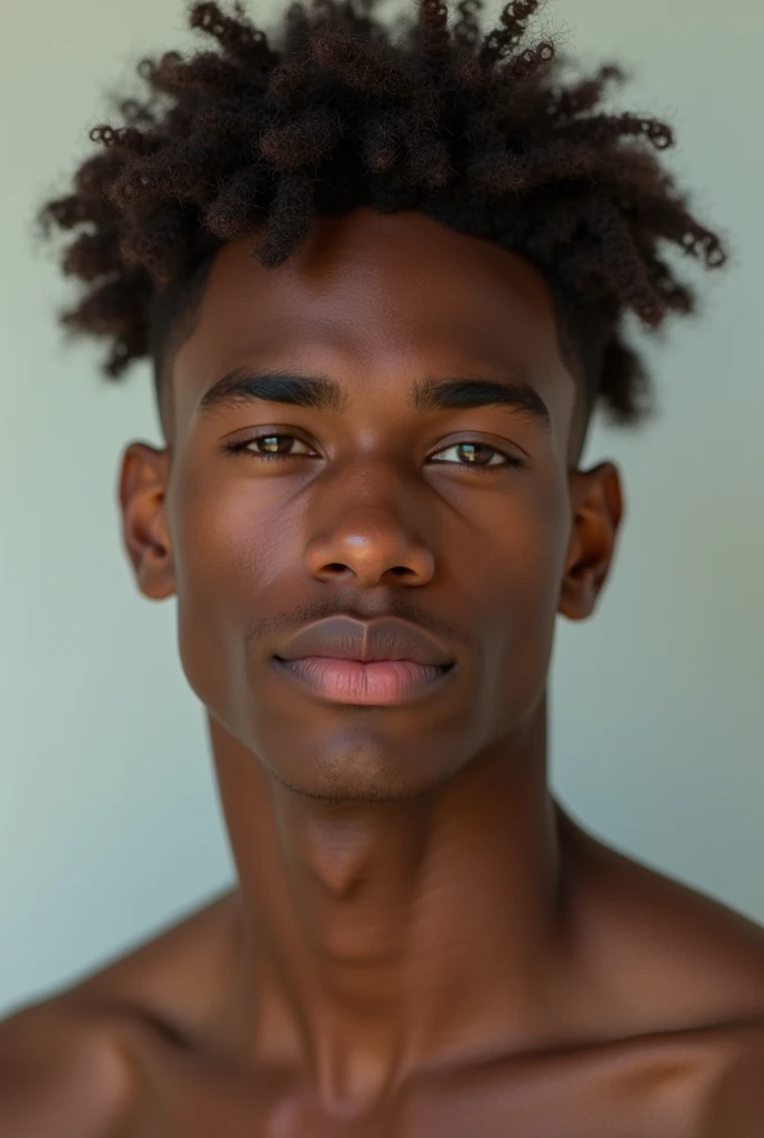 A picture of young guy with chocolate skin - SeaArt AI