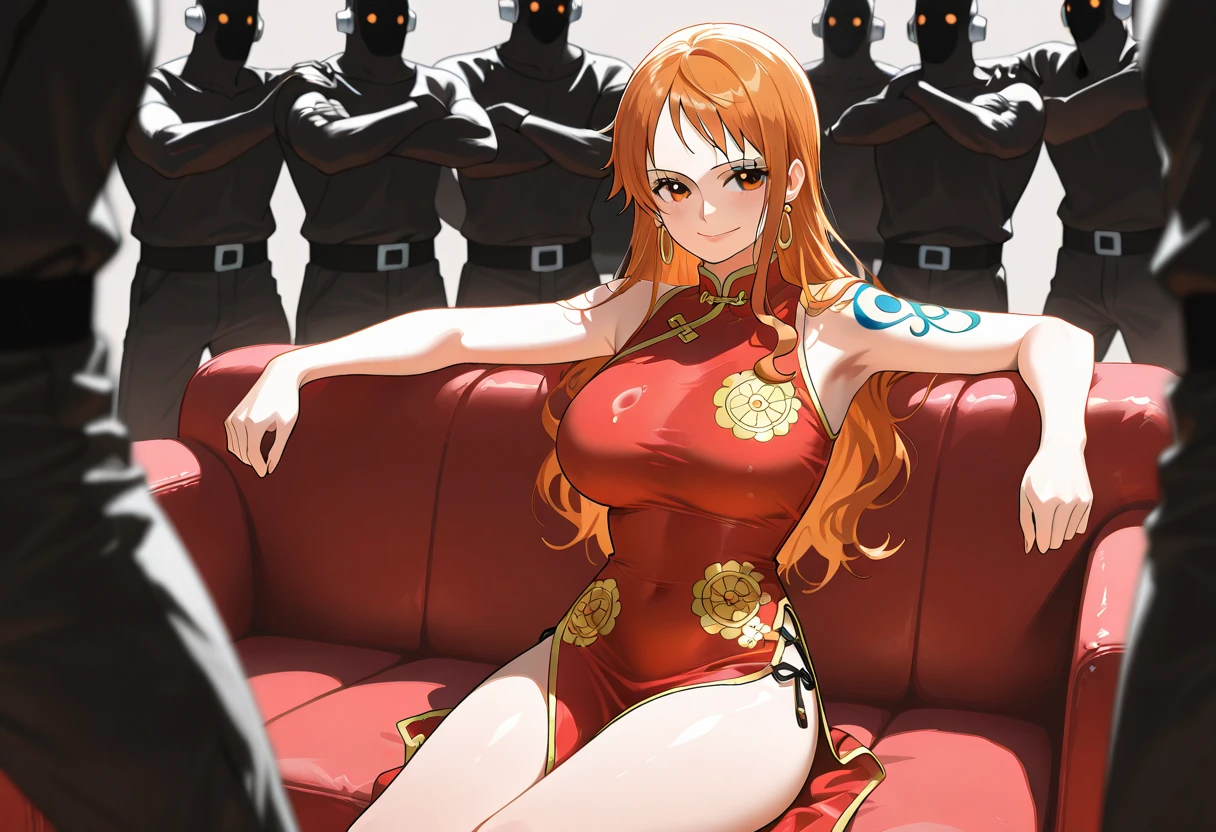 Masterpiece, best quality, amazing quality, 1girl, Nami, one piece - SeaArt AI