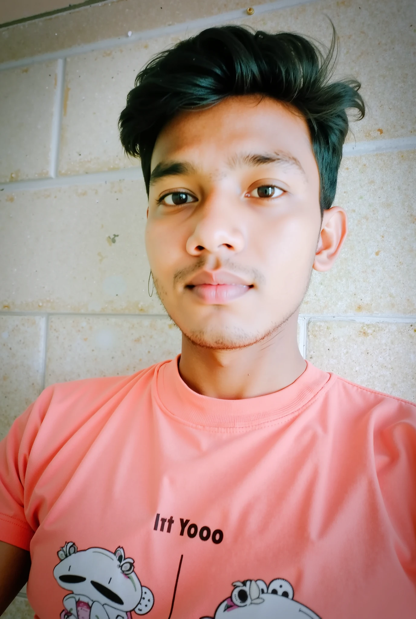 An 18 year boy wearing Bangladesh asp police uniform and he is sitting ...