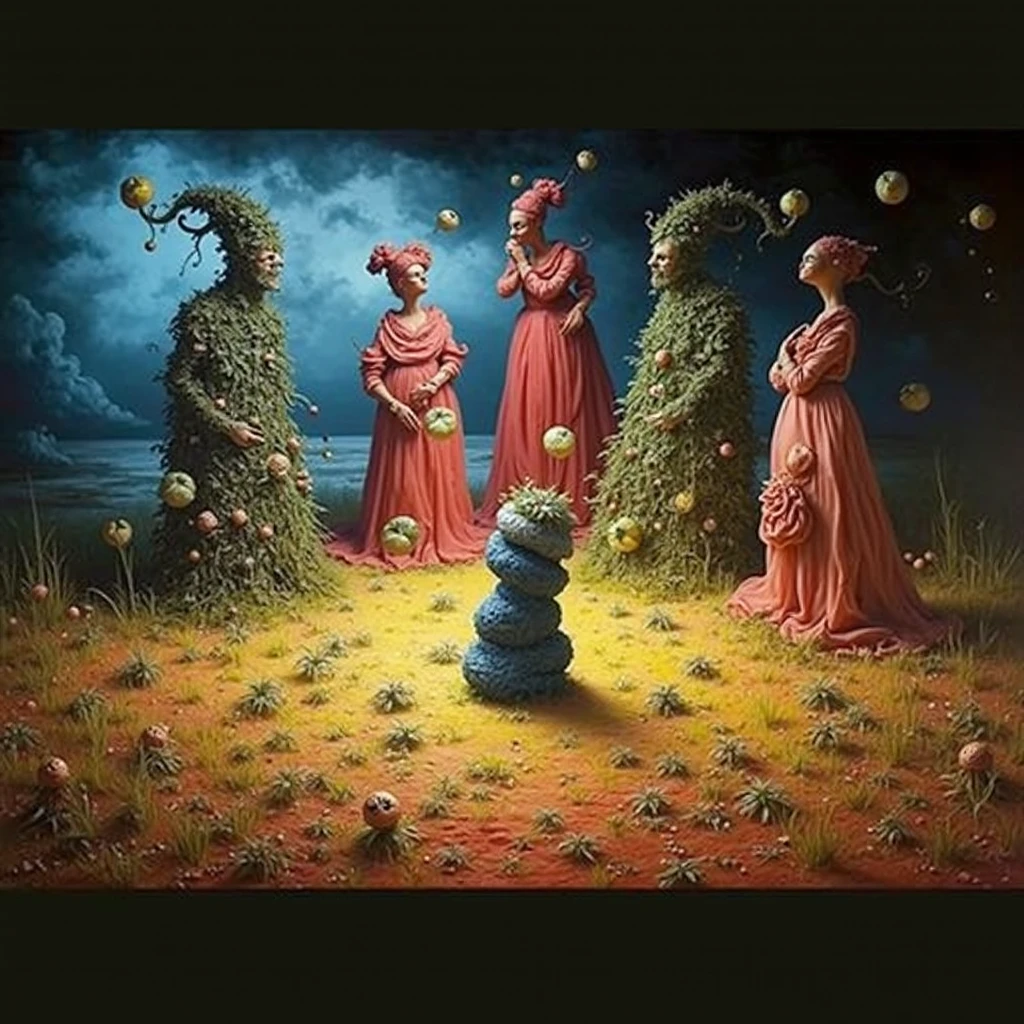 A collaborative patchwork masterpiece blending elements by Miriam ...