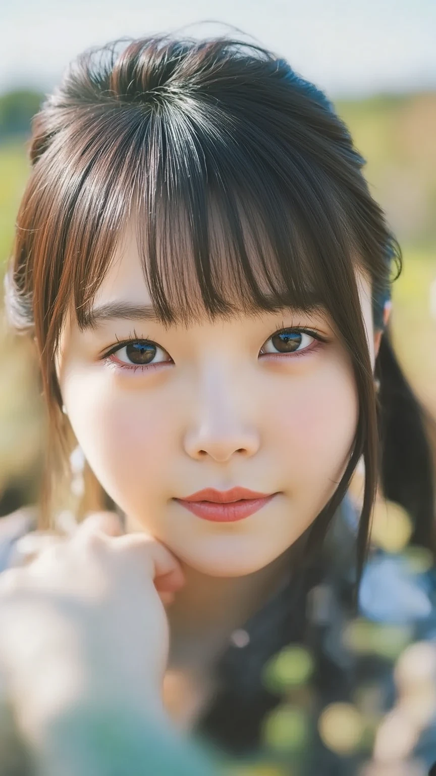 Countryside, girl wanders through mud , sunshine, far,{{ perfect ...