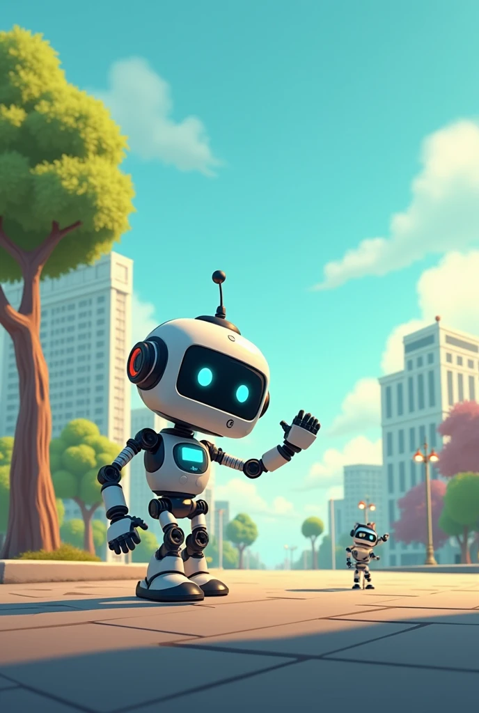 Here is a 30-second cartoon script for an AI animation video - SeaArt AI