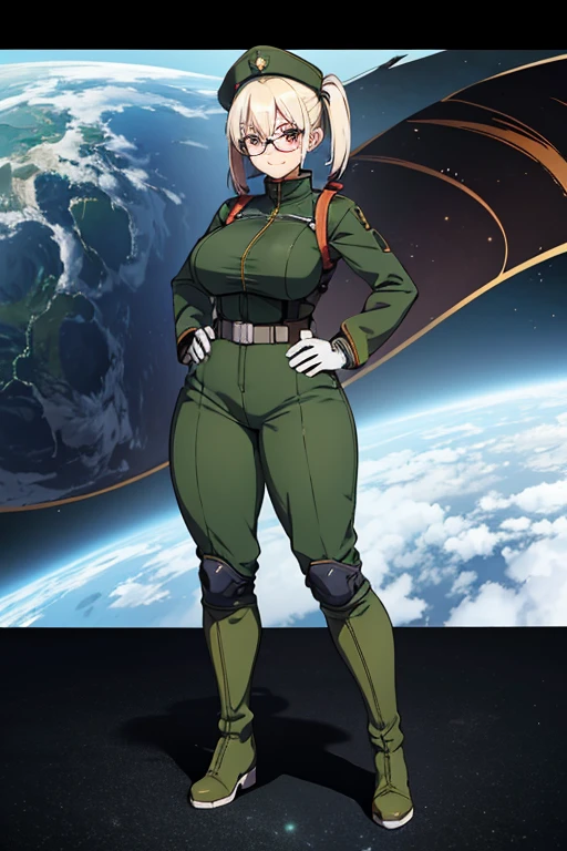 anime picture for TRPG、Space science fiction soldier 、 full body ...
