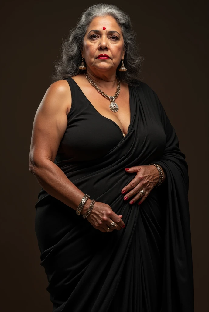 A hot bold and sexy 70 years old indian bhabhi with very very very huge ...