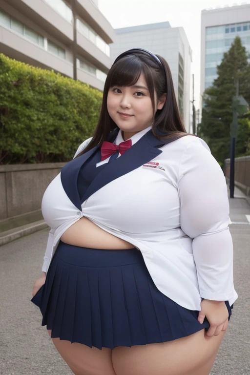Fat girl, Obese Overweight , Very Fat, Japanese woman in an extremely ...