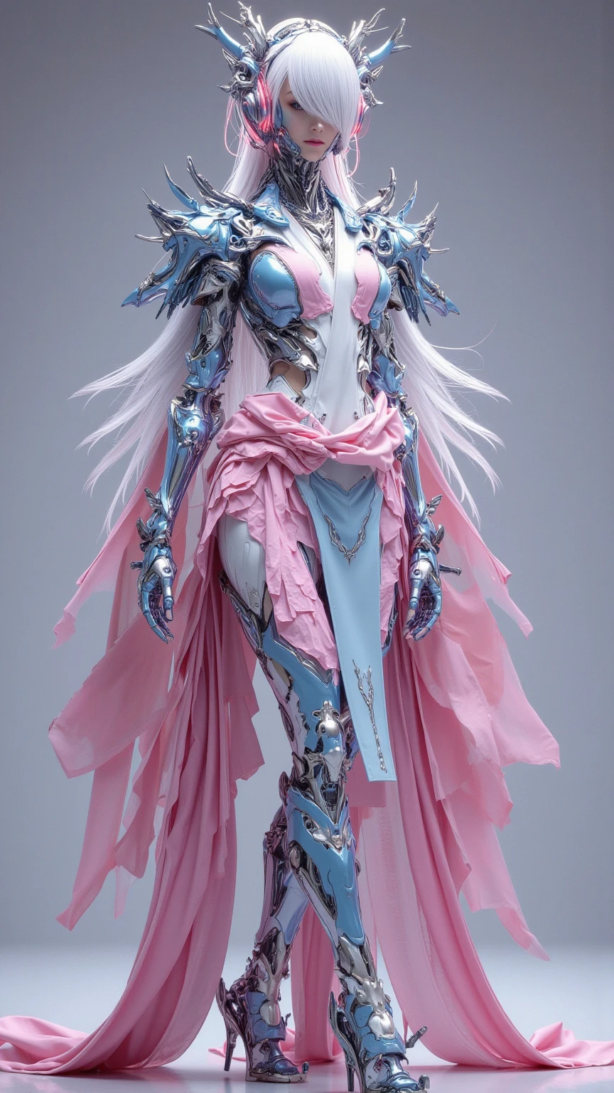 A Set of Exquisite Clothing ， Delicate Shoulders and Slim Body - SeaArt AI