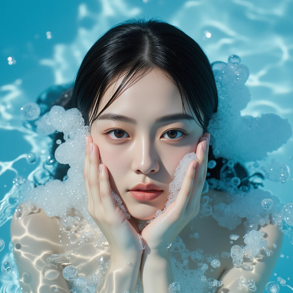 "HD, award-winning photo, a stunning 22-year-old Japanese woman ...