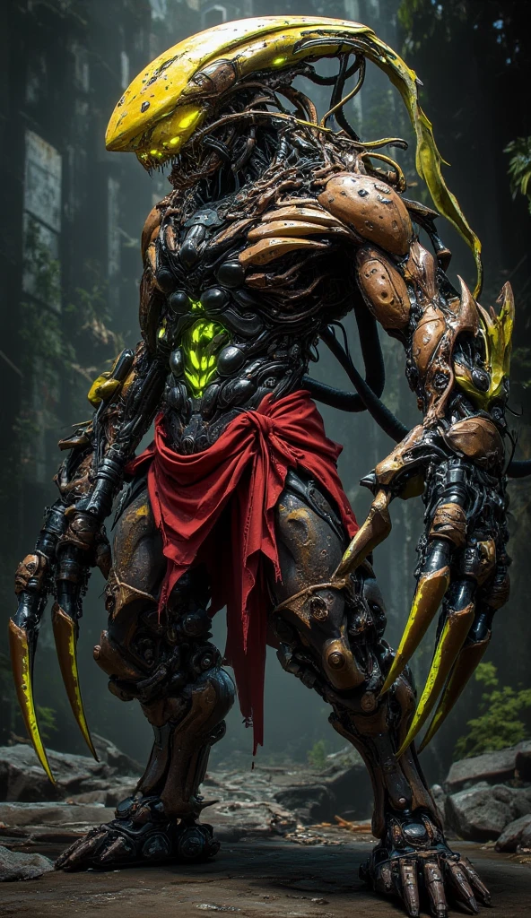 "Design Rambo, transformed into a terrifying biomechanical monster ...