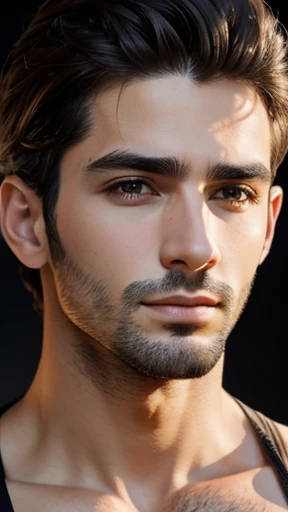 One of the Spanish male men focuses on the face - SeaArt AI