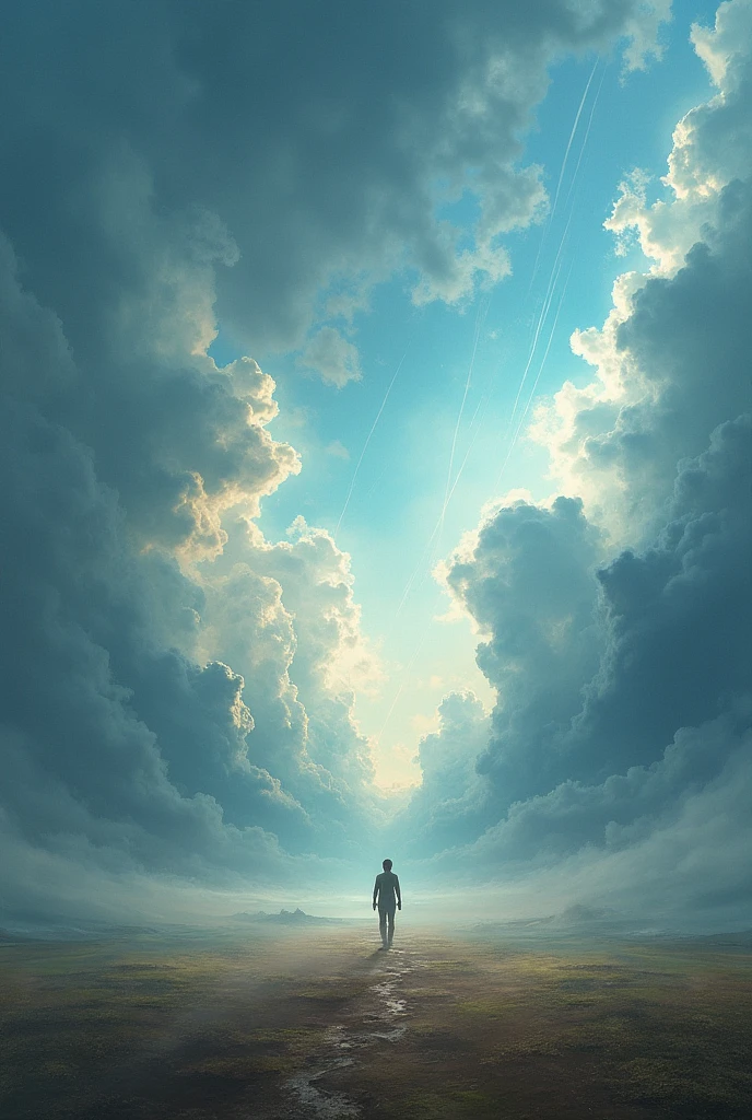 an image that is a metaphor for "Weather and Wind " without people ...