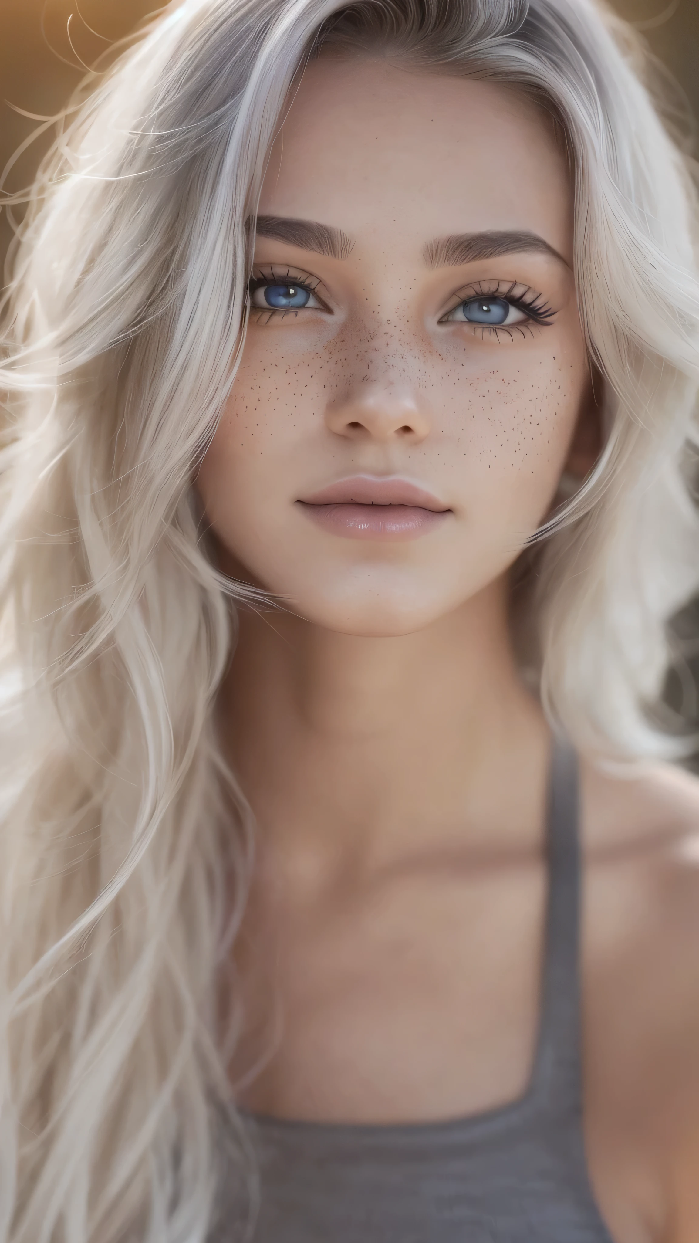 A beauty before makeup.