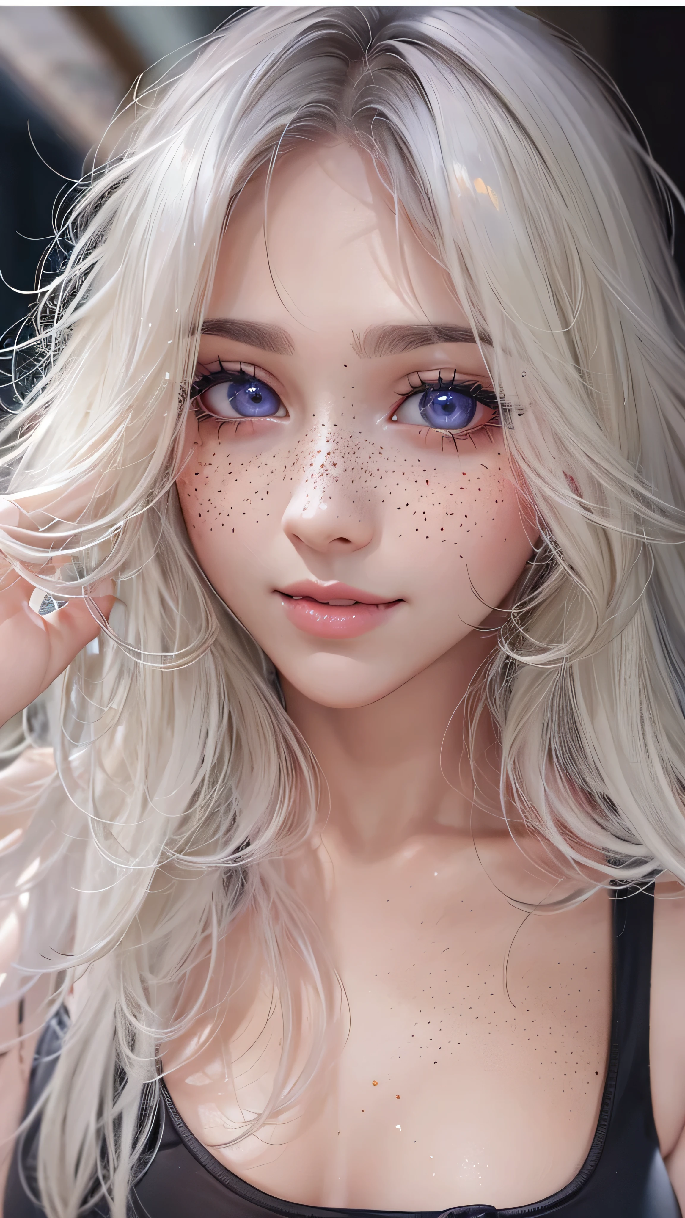 A beauty before makeup.