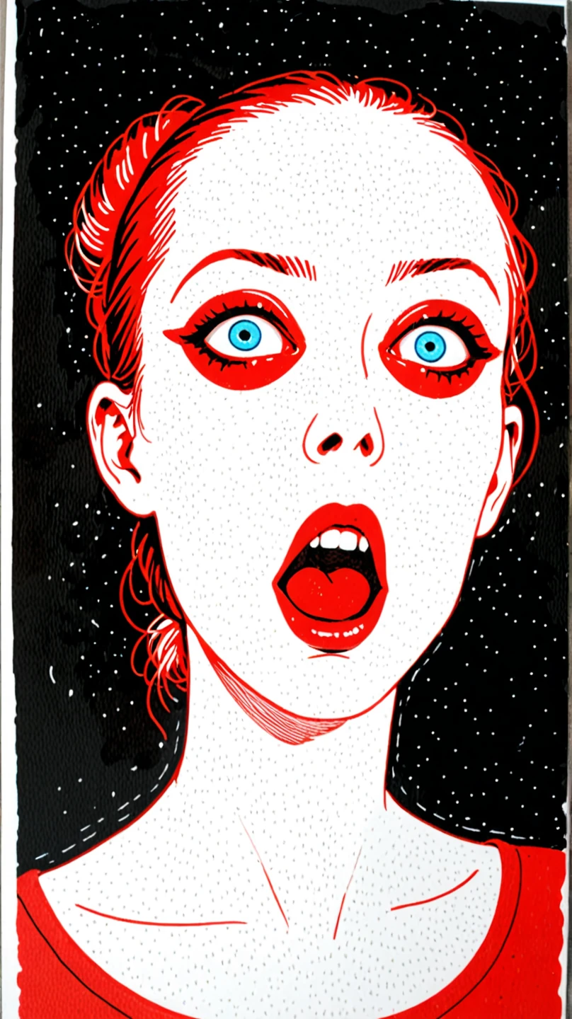 1girl, detailxl, art, Contemporary Art, illustration, neo traditional ...