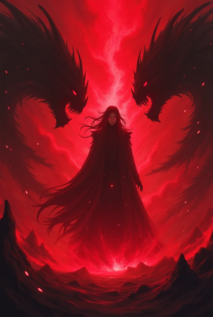 Cool but all red badas shadow anime, with red effects too, and scary ...