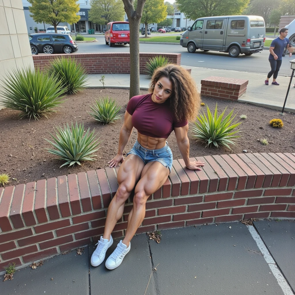 Hyper-realistic extremely high detail gorgeous dominant woman with ...