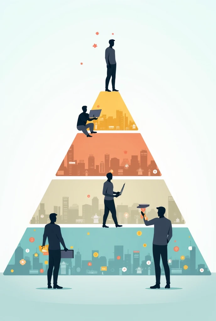 Maslow's pyramid in relation to consumer psychology - SeaArt AI