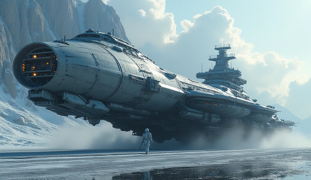 Design a futuristic combat spaceship from the year 6460 , specialized ...