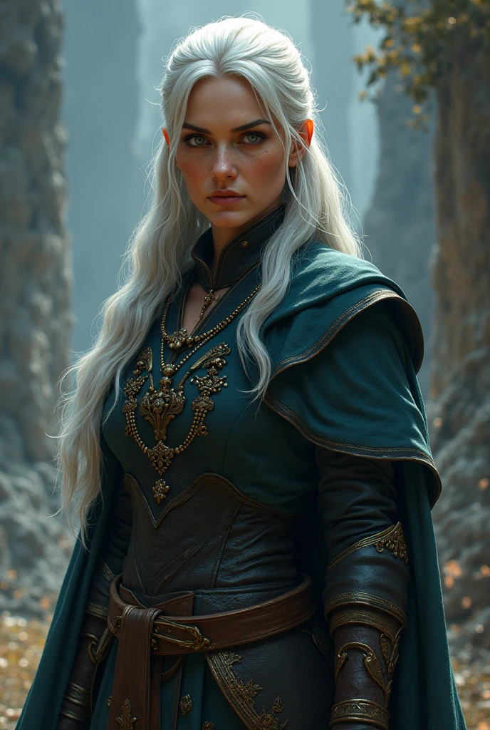 The Witcher 3 ciri with 40 years old lady - SeaArt AI