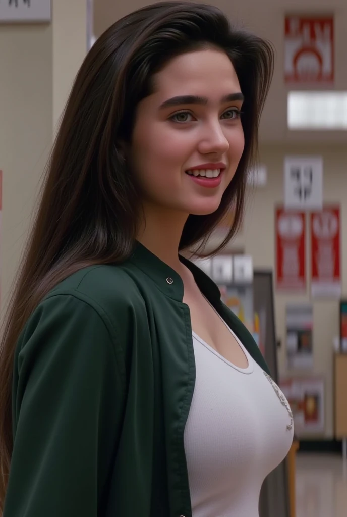 Masterpiece, top quality, 16-year-old Jennifer Connelly - SeaArt AI