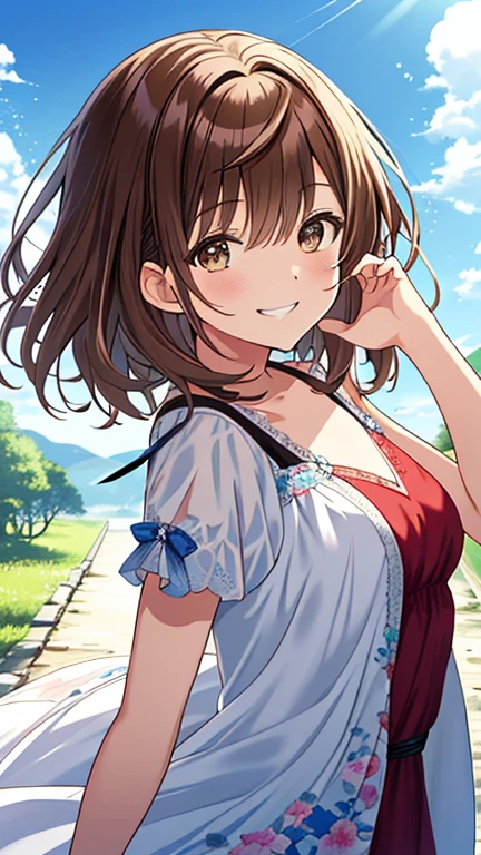 top quality, Masterpiece, Ultra High Resolution, 8k,Summer sky - SeaArt AI