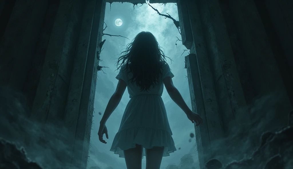 The door slams shut in front of Maria, leaving her with no way out ...