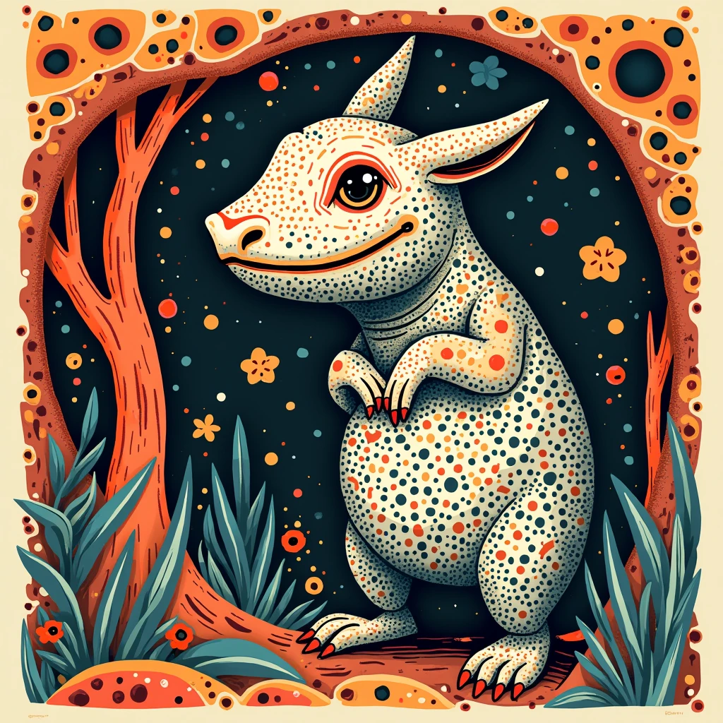 Colorful nft woodcut - SeaArt AI