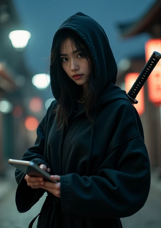 (( a perfectly beautiful 20 year old Japanese female ninja)) - SeaArt AI