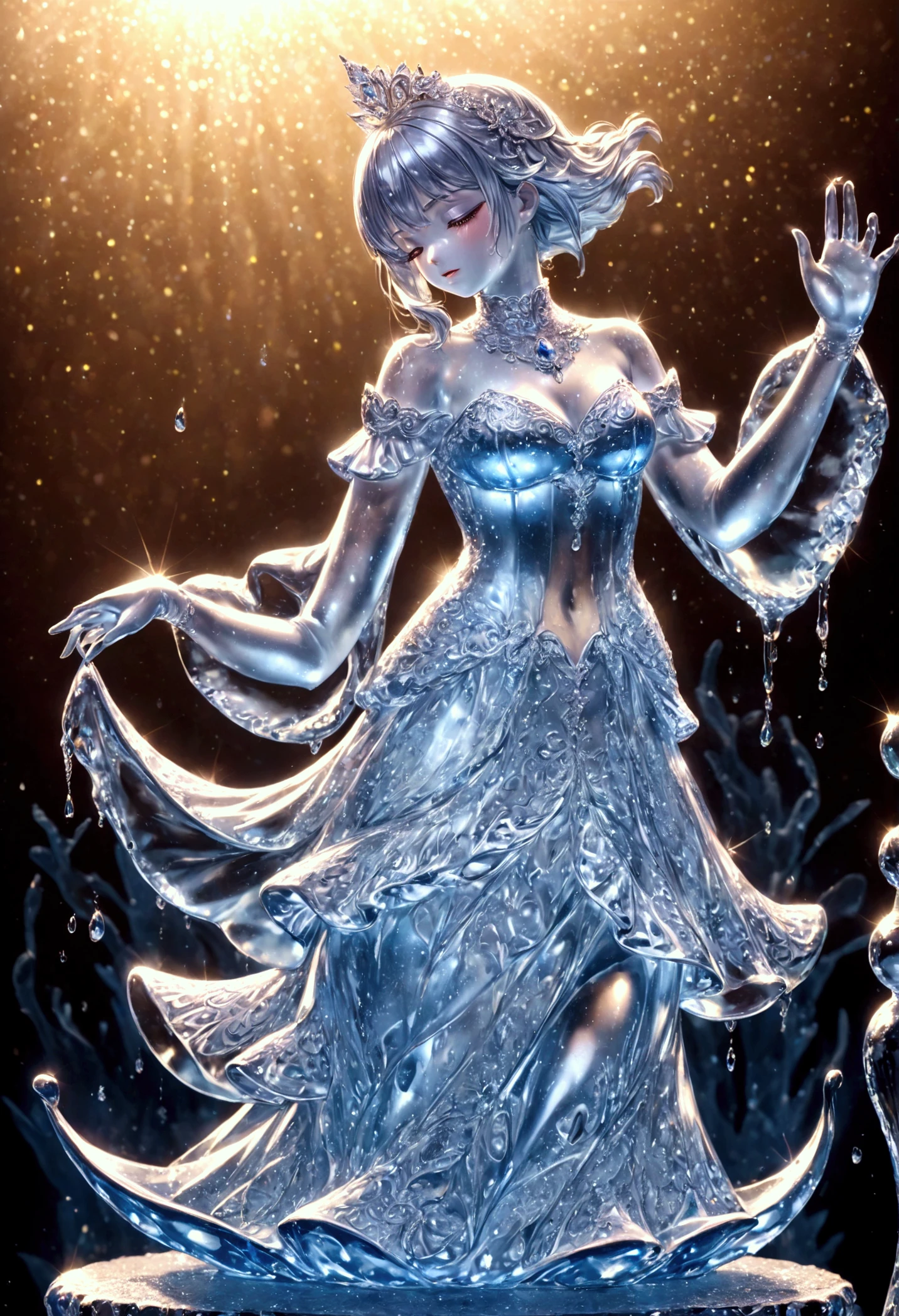 榛名の氷像（本日の挑戦 0203）