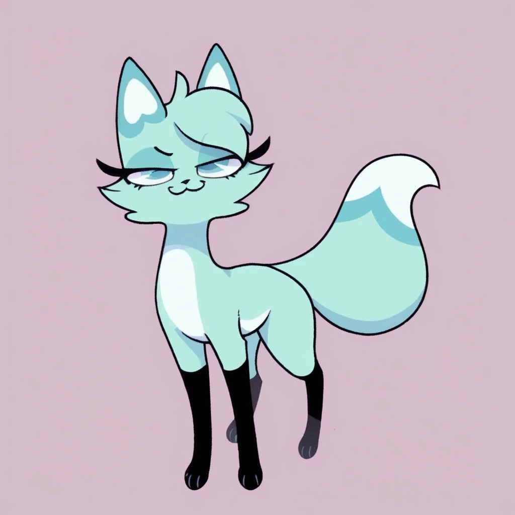 Score_9, score_8_up, score_7_up, slushi, feral fox, solo, female ...