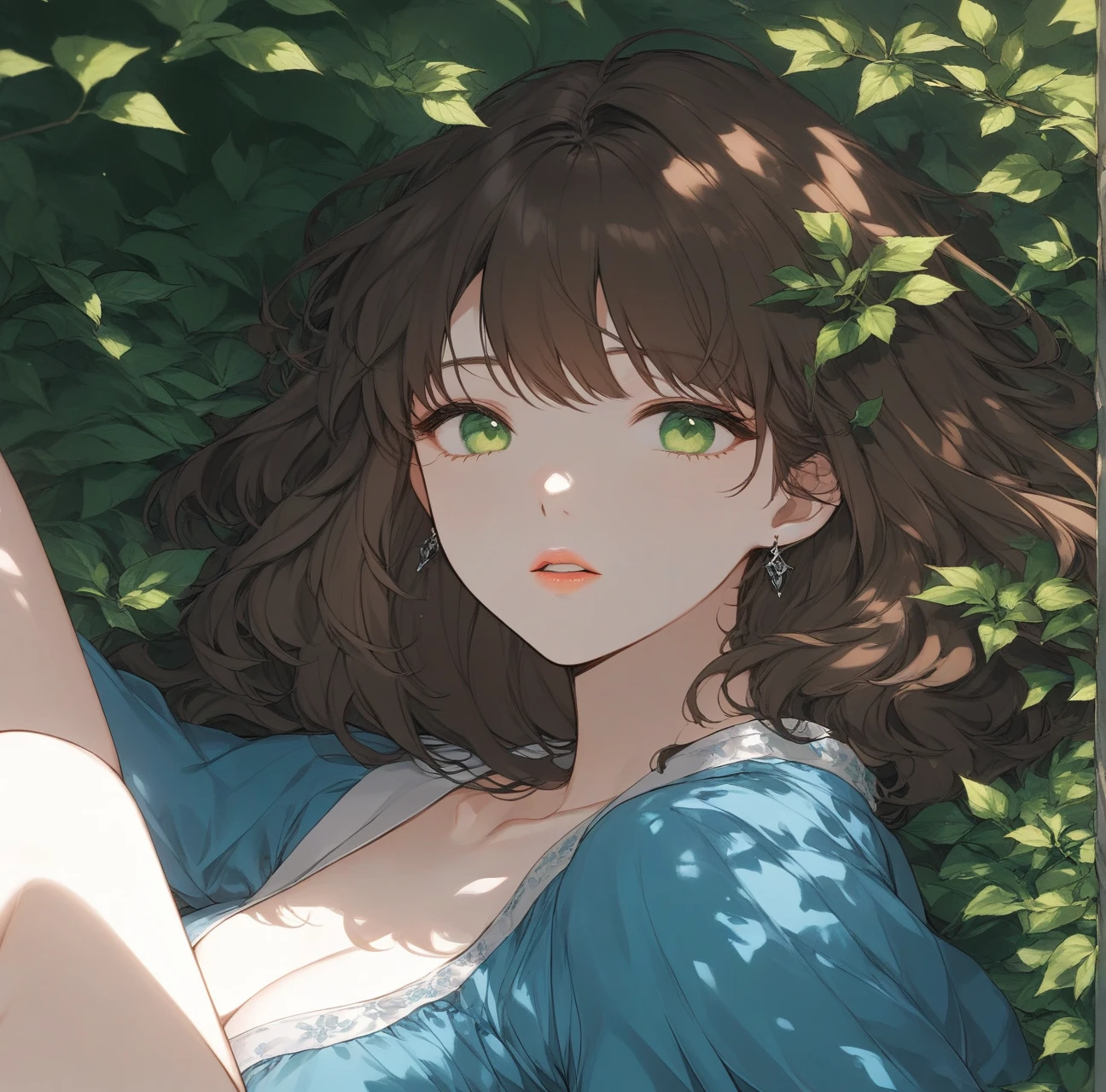 Dark,caustics,colorful,dazzling light and shadow, Spread your legs ...