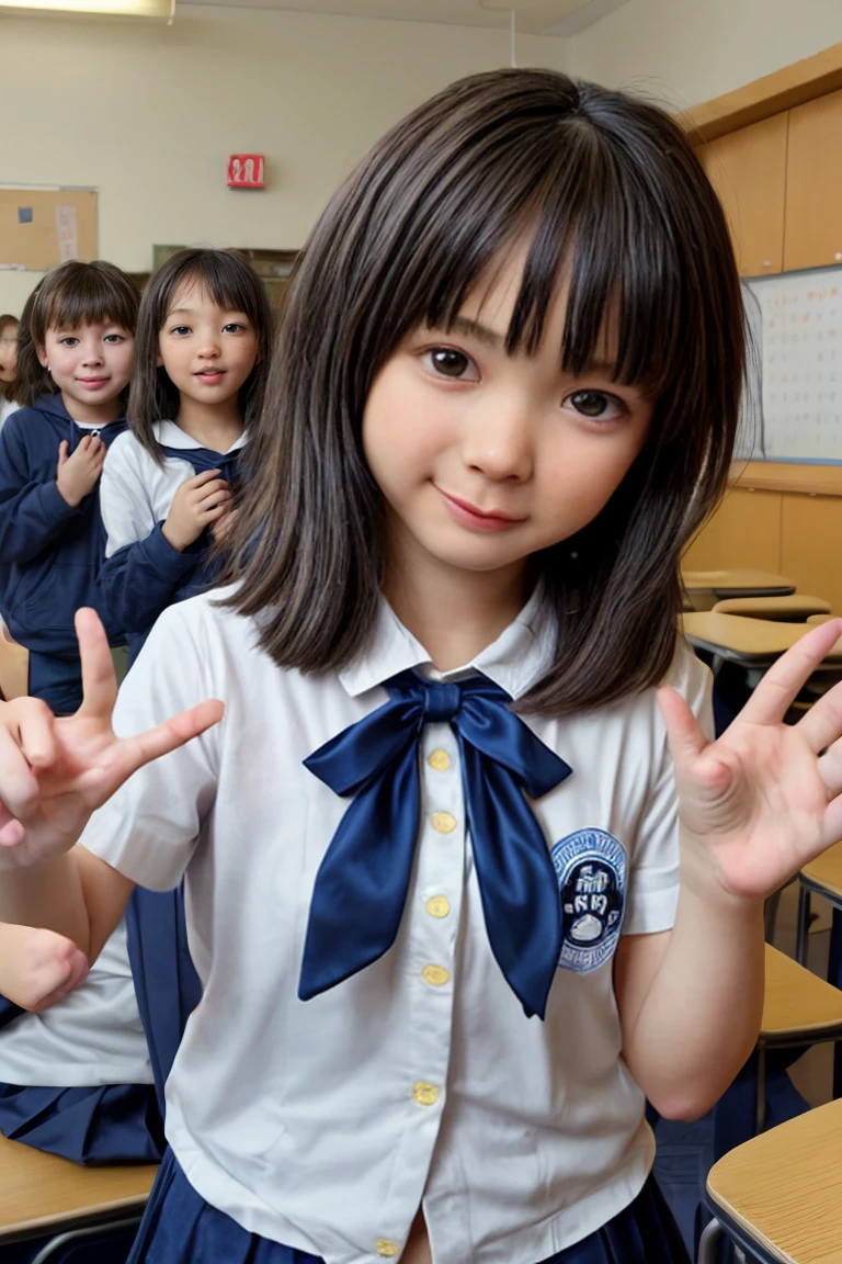 {{x}}Satisfies 、((Transcendental cute elementary school students - SeaArt AI