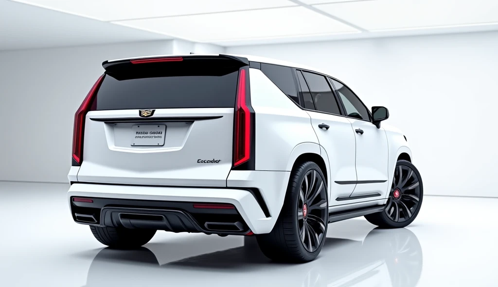 An ultra-realistic, futuristic half side view of a ( 2025 Cadillac ...