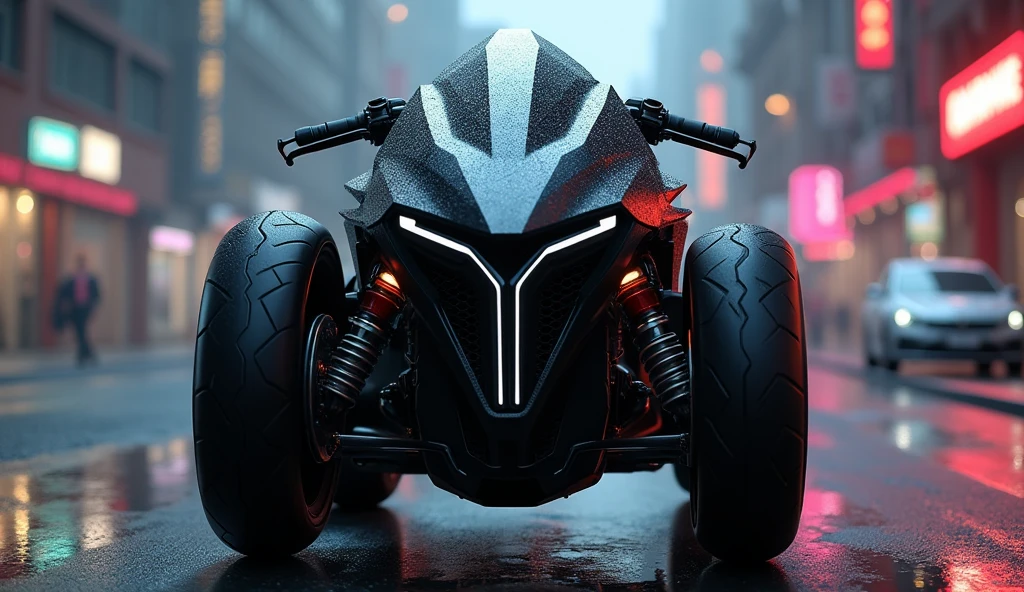 Dodge Tomahawk 2025. Bike front - SeaArt AI