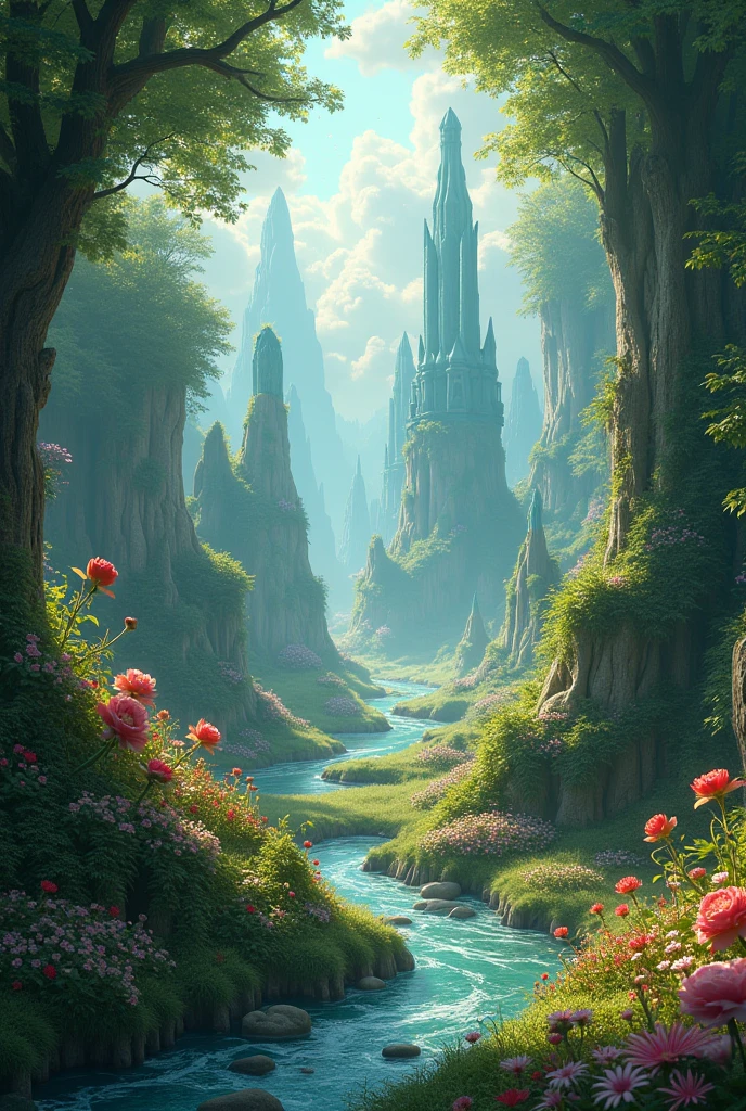 A magic wonderland - SeaArt AI