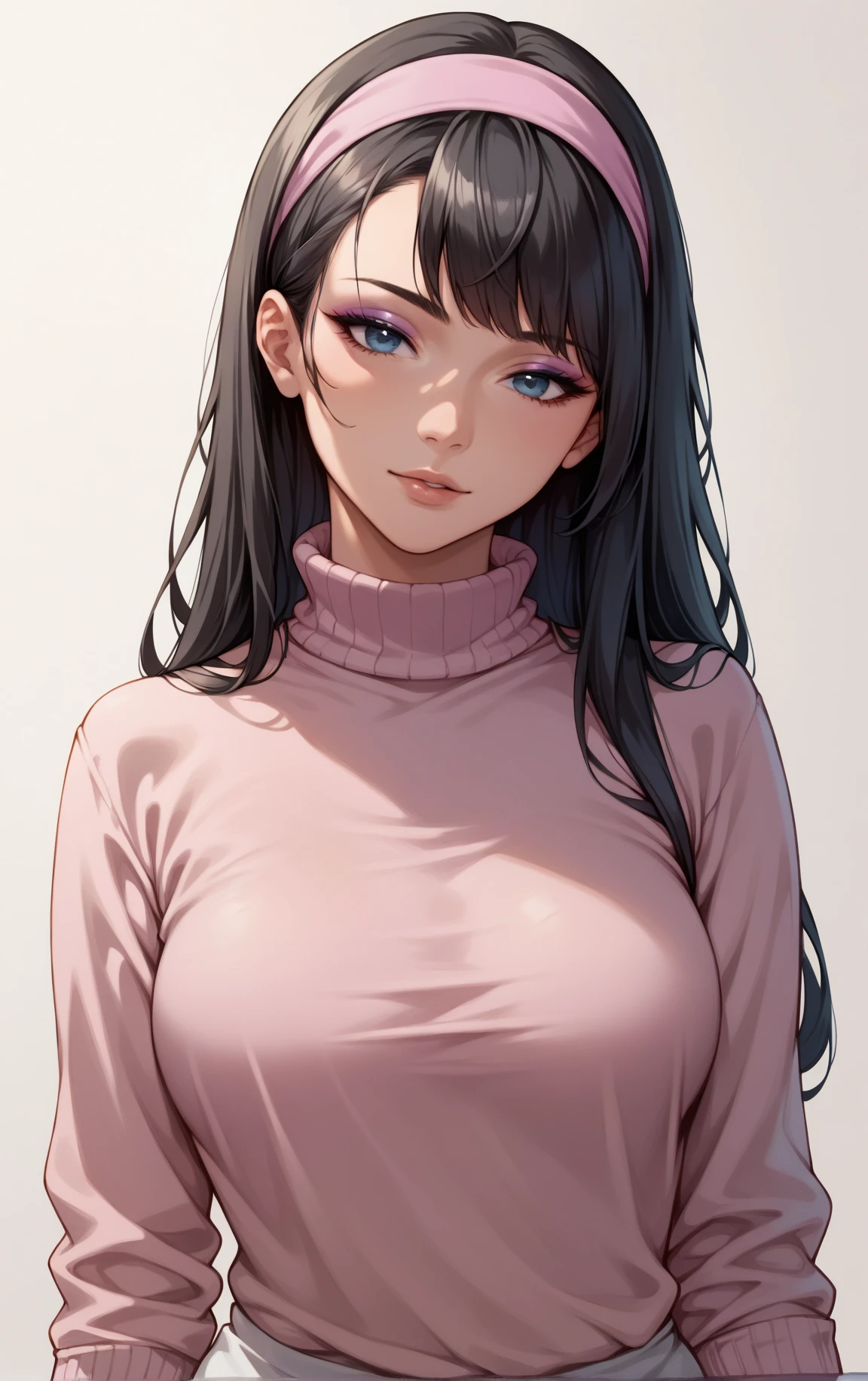 Score_9, score_8_up, score_7_up, looking at viewer, 1girl, black hair ...