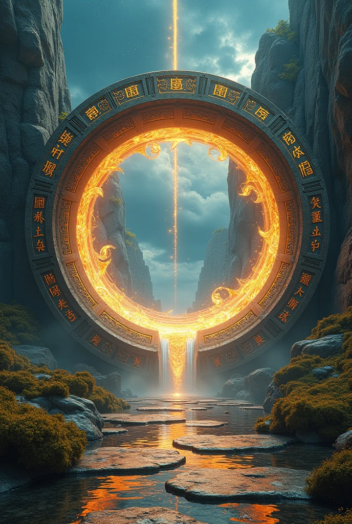 "An ultra-high-definition 8K depiction of an ancient yet highly ...