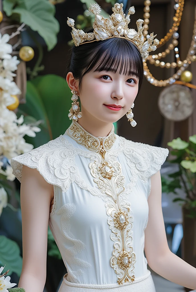 Image of Art Nouveau dress, best quality, masterpiece, Ultra - SeaArt AI