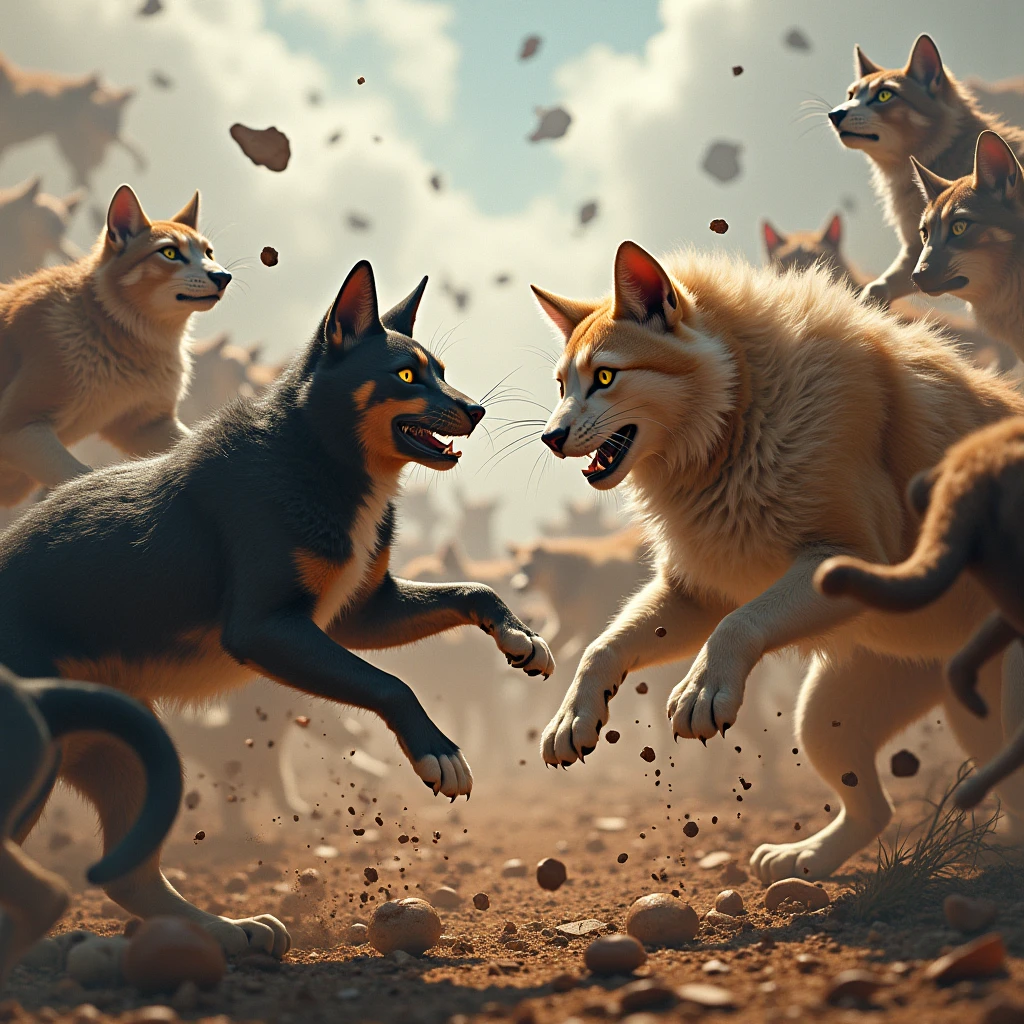 0205 Cat vs. Dog: Battle Royale