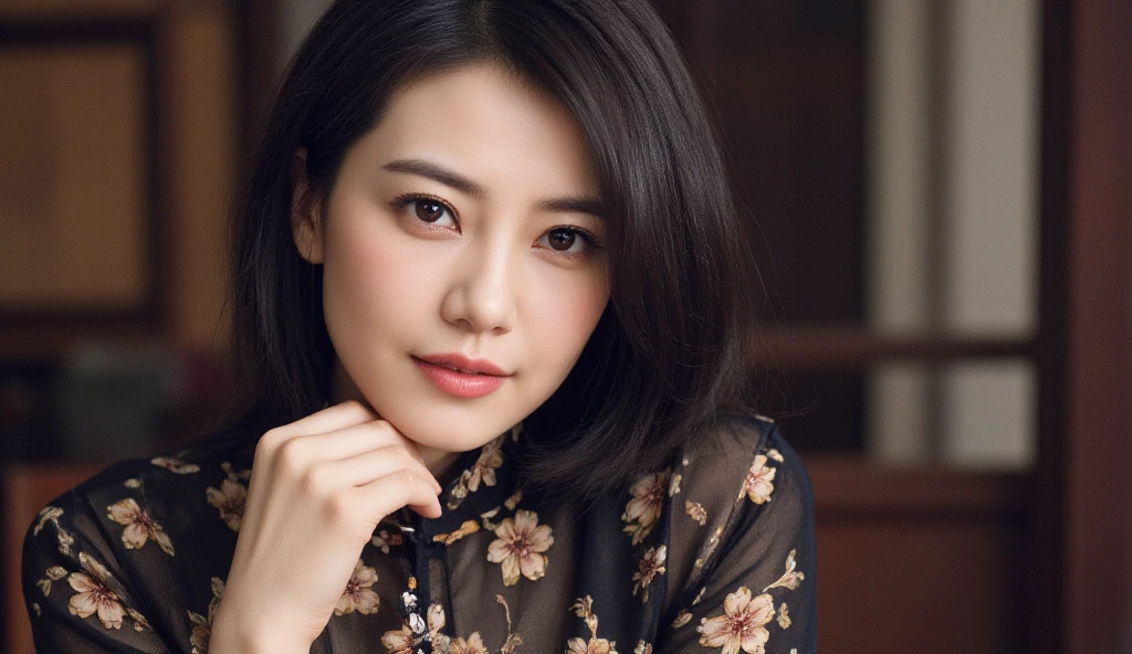 A girl, Mature Woman, photo, Realistic, Highest quality, Detailed face ...