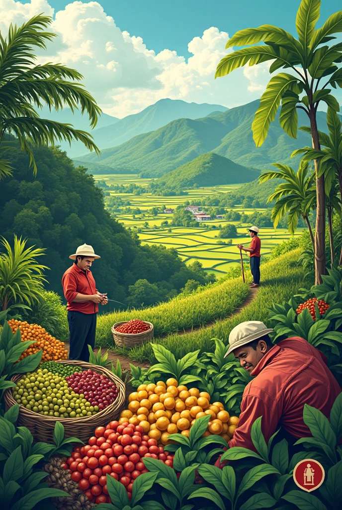 create posters with the theme • Decent jobs and economic growth - SeaArt AI