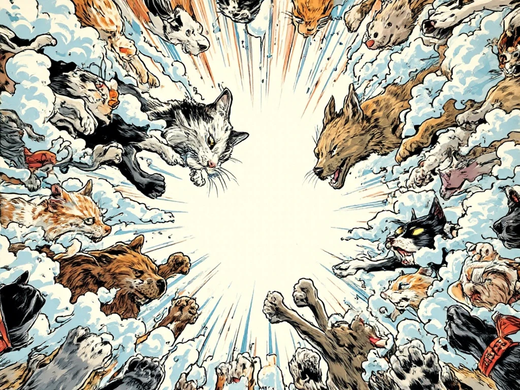 （0205）Cat vs. Dog: Battle Royale/猫狗大逃杀/猫VS犬：バトルロワイヤル