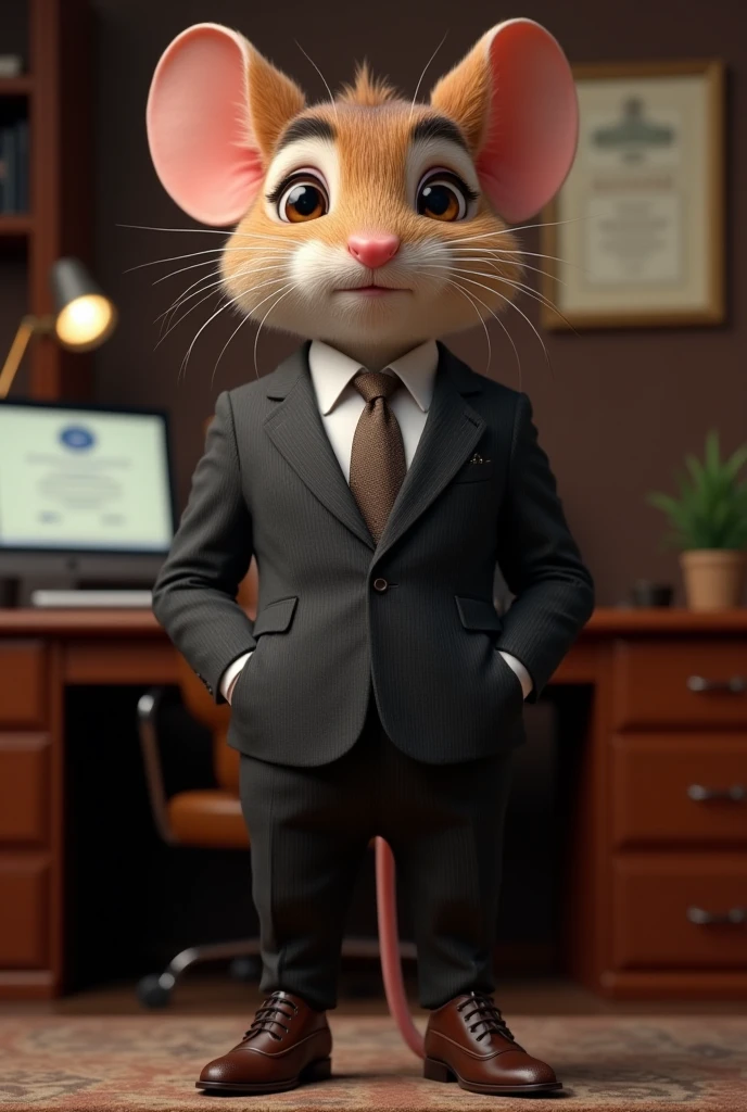 Businessman mouse - SeaArt AI