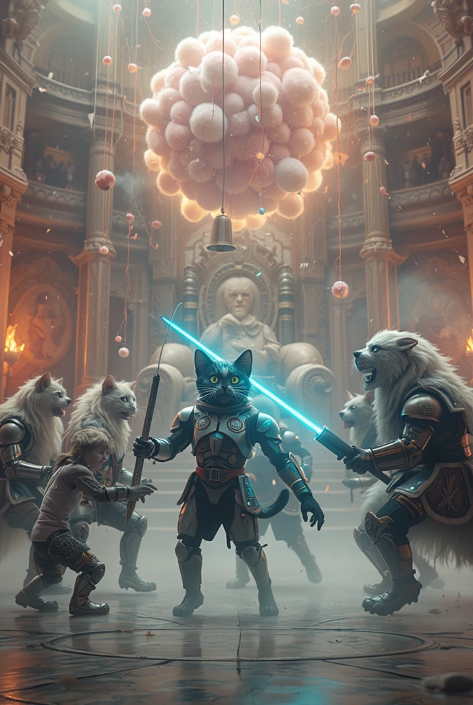 Surreal CG rendering ，8k quality， ultra-detailed fur texture - SeaArt AI