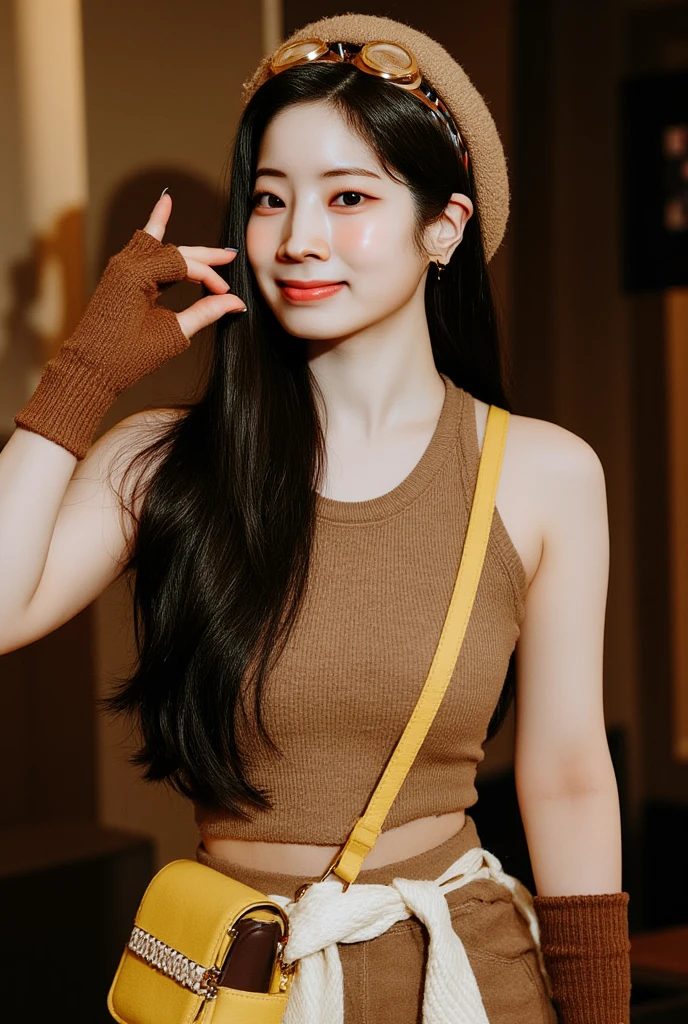 hyper-realistic portrait of Dahyun from TWICE dressed as Usopp from One ...