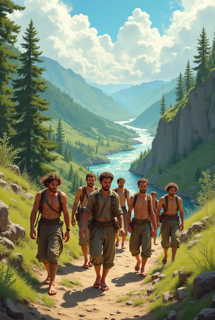 4. Six Sons Searching for Heavenly Soil – The six brothers wander ...