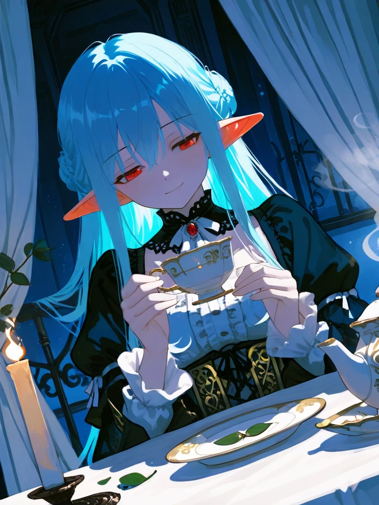 （0206）Theme：Moonlit Tea Ceremony/Tea party under the moon/Tea party ...