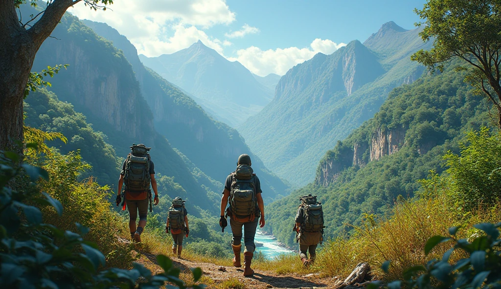 In the wild and vibrant world, their adventure never ends, - SeaArt AI